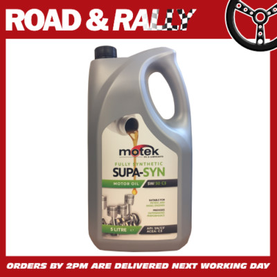 Motek Supa-Syn 5W30 C3 Fully Synthetic Engine Oil 5 Litre SSYN5L | eBay UK