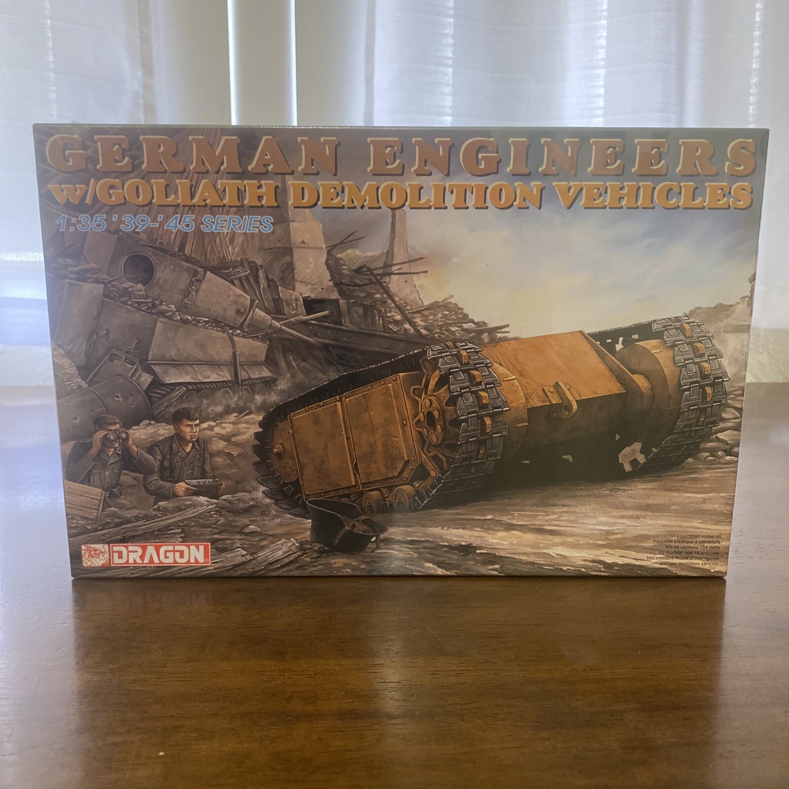 Dragon German Engineers With Goliath Demolition Vehicle 1/35 Model Kit ...