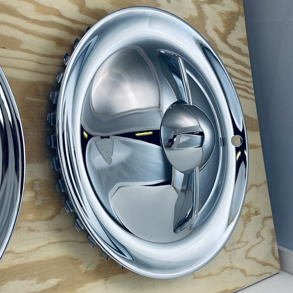 NEW 15 inch Chrome Bullet Flipper Hubcap Set of 4 Wheel Covers United ...