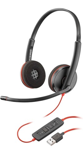 Plantronics Stereo-USB-Headset Blackwire C3220 - Schwarz | eBay.de