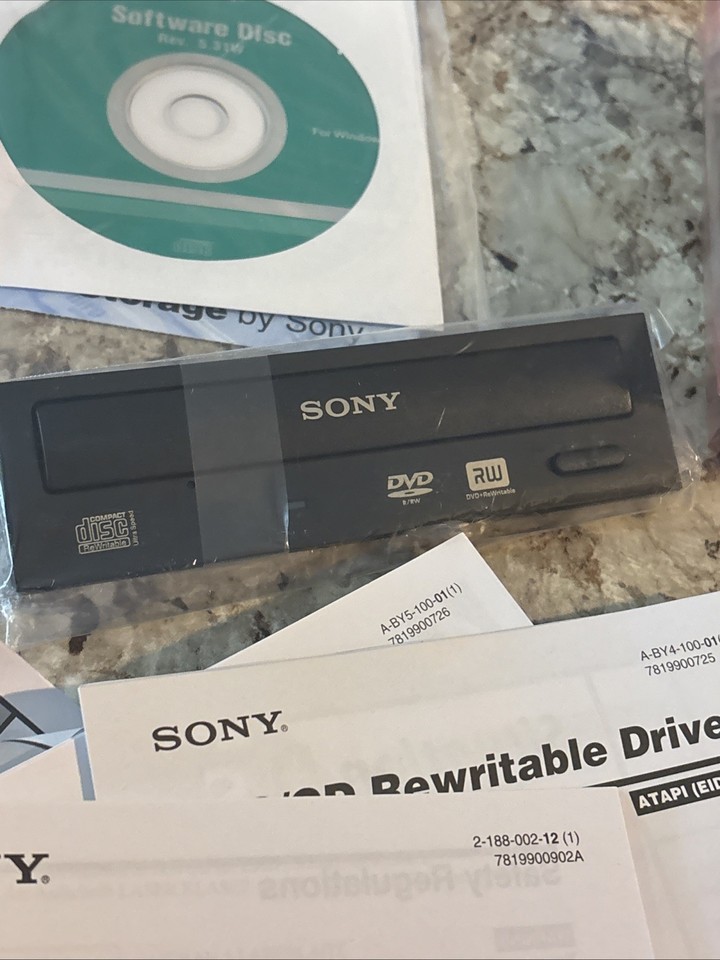 Sony DRU-710A DVD+R Dual Layer Internal Disc Drive ATAPI/EIDE Burner ...