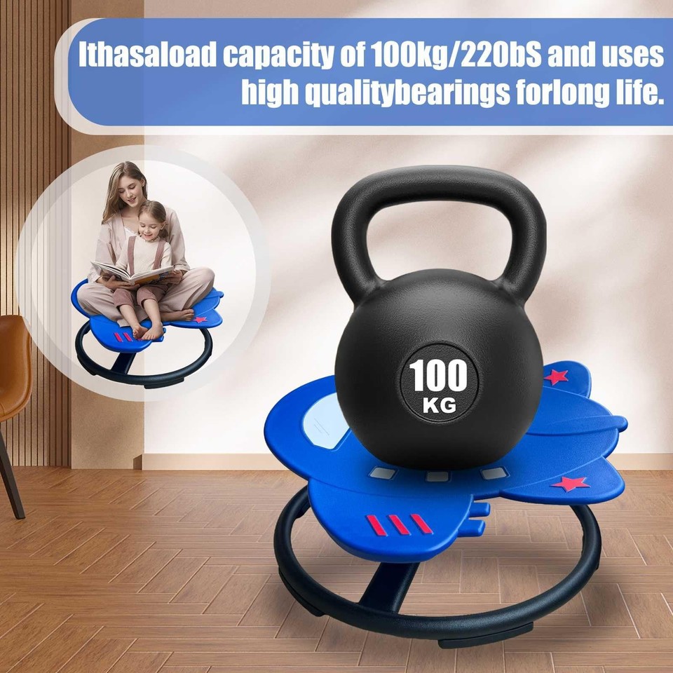 Airplane Kids Sensory Swivel Chair, Autism Spinning Chair for Kids,New ...