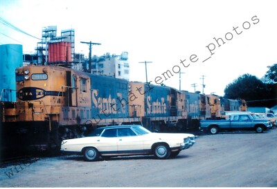 Atchison Topeka & Santa Fe ATSF 2810 EMD GP35u Houston TEX 9-28-78 ...
