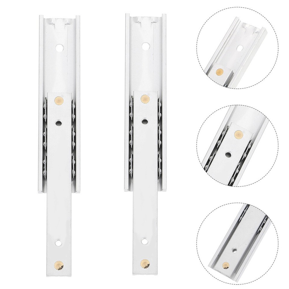 Drawer Slide Bracket Drawer Guides Track Full Extension Drawer Slides ...