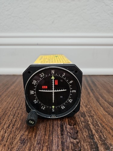 BENDIX KING KI204 VOR/LOC/CONV & G.S. INDICATOR P/N 066-3034-02 (0923 ...