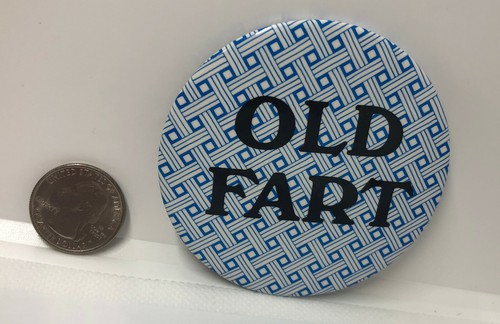 Old Fart Pin | eBay