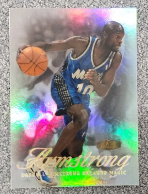 🔥 Darrell Armstrong 1999-2000 Flair Showcase Basketball Refractor Card ...