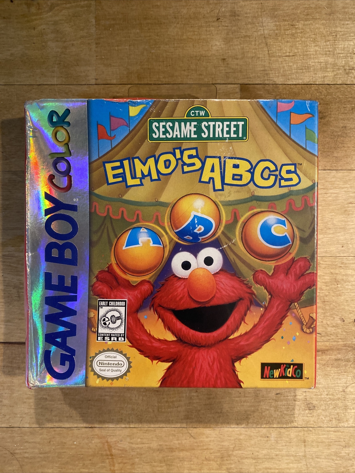 Sesame Street: Elmo's ABCs (Nintendo Game Boy Color, 1998) for sale ...