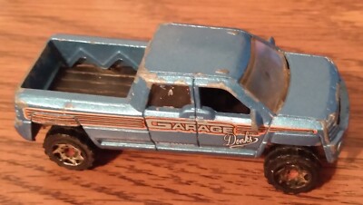 2001 Matchbox Exclusive GMC Terradyne Pickup Metalflake Blue Loose Donk ...