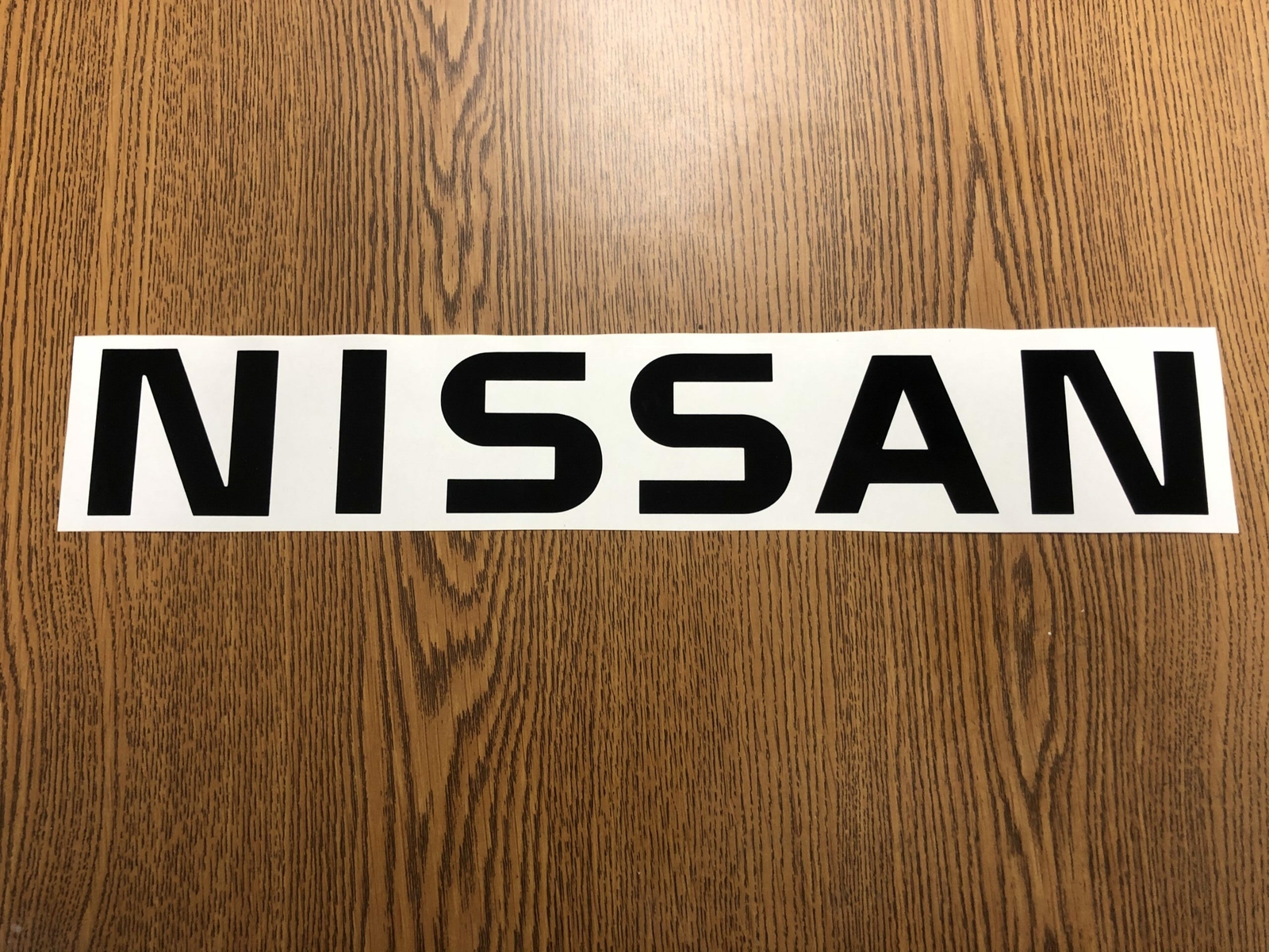 Black Tailgate Sticker Decal for 86-98 Nissan HardBody D21 Pickup Truck ...
