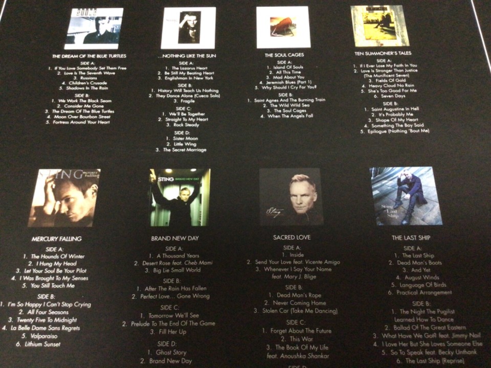 STING - The Studio Collection (11 LP’s) VINYL Box Set | eBay.de
