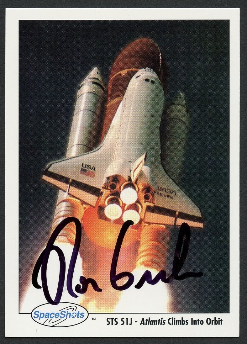 Ron Grabe signed autograph auto Space Shots Trading Card NASA | eBay