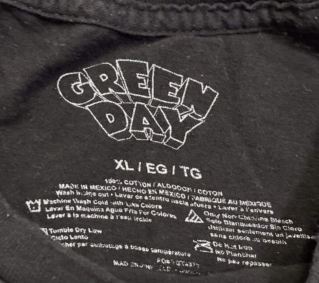 GREEN DAY Dookie T-Shirt Mad Engine Size XL | eBay