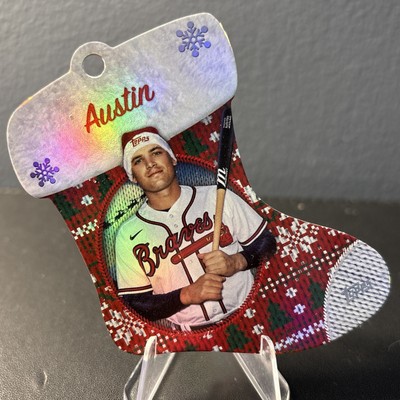 2024 Topps Holiday - Stocking Die-Cut Ornaments Austin Riley #SDC-14 | eBay