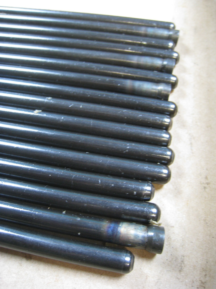 Set of 16 MANTON Pushrods MRE-824 USED Parts Possibly Chrysler 440 V8 ...