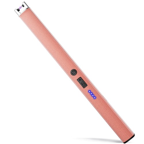 Rechargeable Lighter Windproof Flameless Extended Electric Candle Lock ...