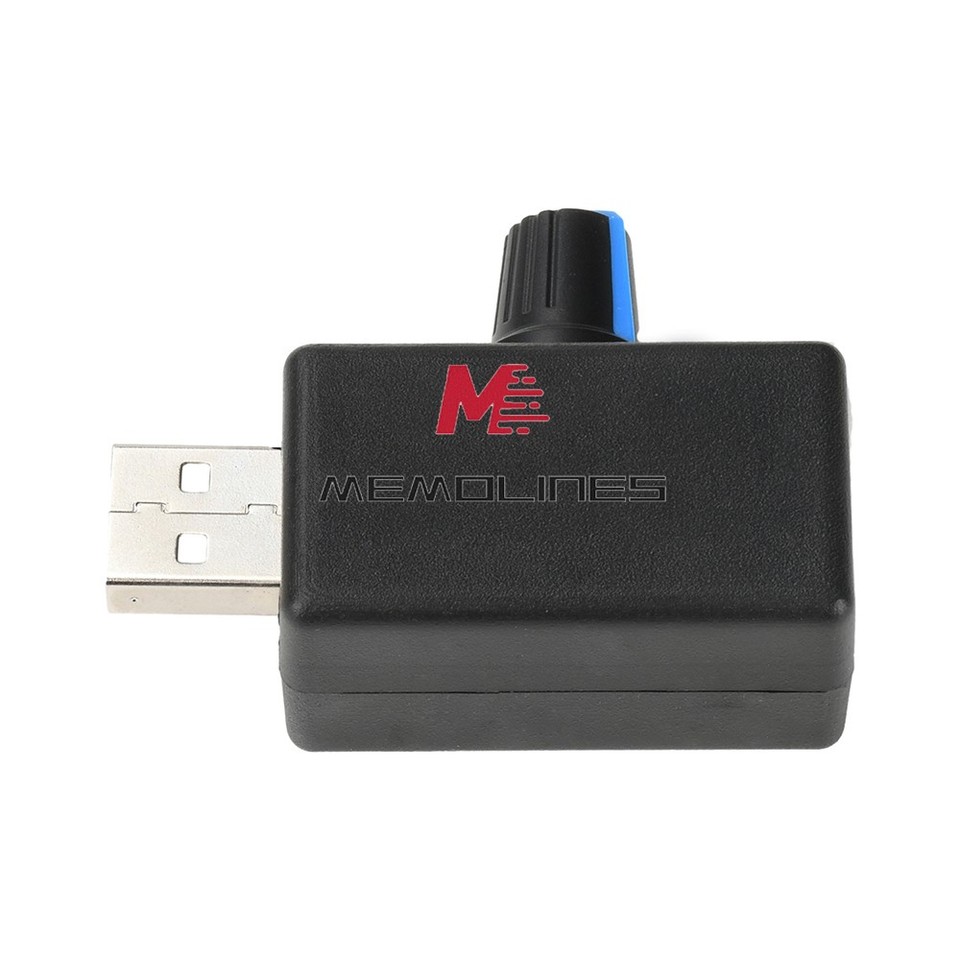 DC 4-12V 5W Mini USB Fan Speed Controller Adjustable Fan Speed Control ...