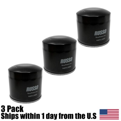 3PK Oil Filter Fits John Deere 1070 110 Compact Loader Backhoe M801002 ...