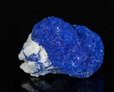 Blue AZURITE Geode crystal 0.78 oz worry chakra stone specimen #8542T ...