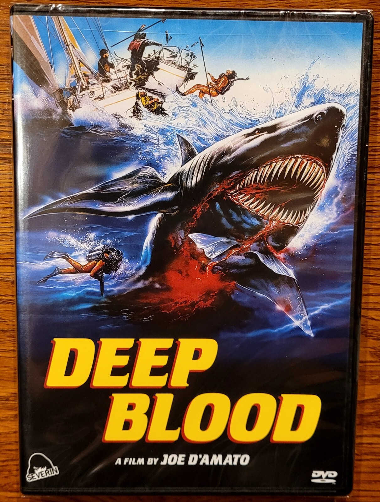 Deep Blood *DVD PREMIER* Joe D'Amato NEW/SEALED Mitzi 'Italian Jaws ...