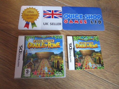 Jewel Master: Cradle of Rome (DS) uk tracked delivery | eBay