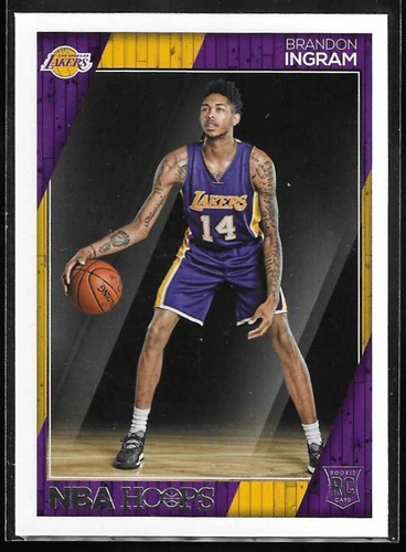 2016-17 Brandon Ingram Rookie NBA Hoops Rookie Card #262 | eBay