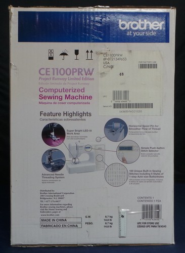 Brother CE1100PRW Computerized Sewing Machine for sale online | eBay