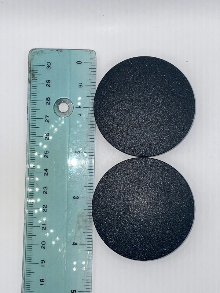 2" Hole Nylon Locking Panel Plugs Black/White Dome Cover 2 1/8" Top ...
