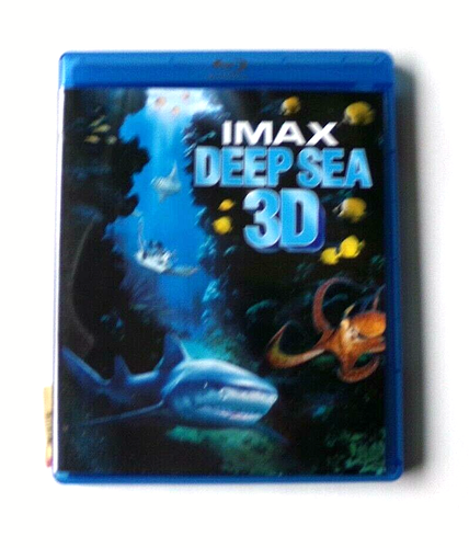 Imax Deep Sea 3D BLU RAY Underwater Documentary Narrated by Johnny Depp ...