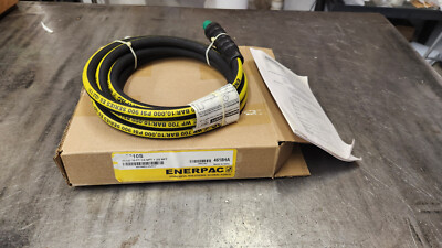 NEW ENERPAC H9210S 10' 10K-PSI Hydraulic Pump Cylinder Hose 1/4" & 3/8 ...