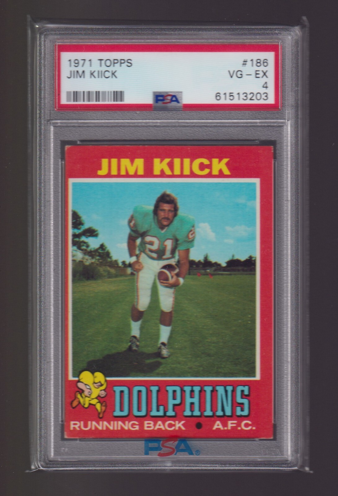 1971 Topps - #186 Jim Kiick (RC) for sale online | eBay