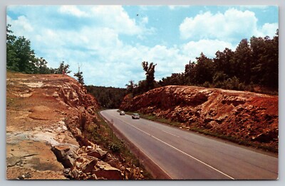 Postcard: Monteagle, Pass at Hwy 41 & 64, TN, Lee Caskey, Baxtone ...