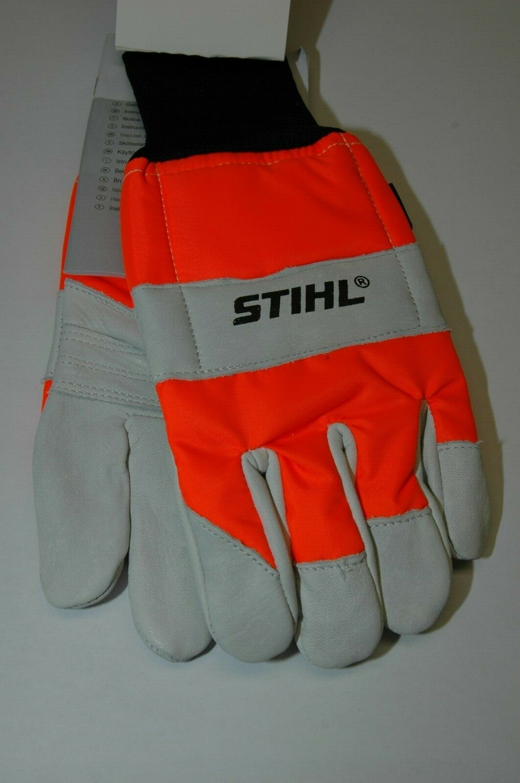 Stihl Handschuhe FUNCTION PROTECT Lederbesatz + Schnittschutz Gr. L | eBay