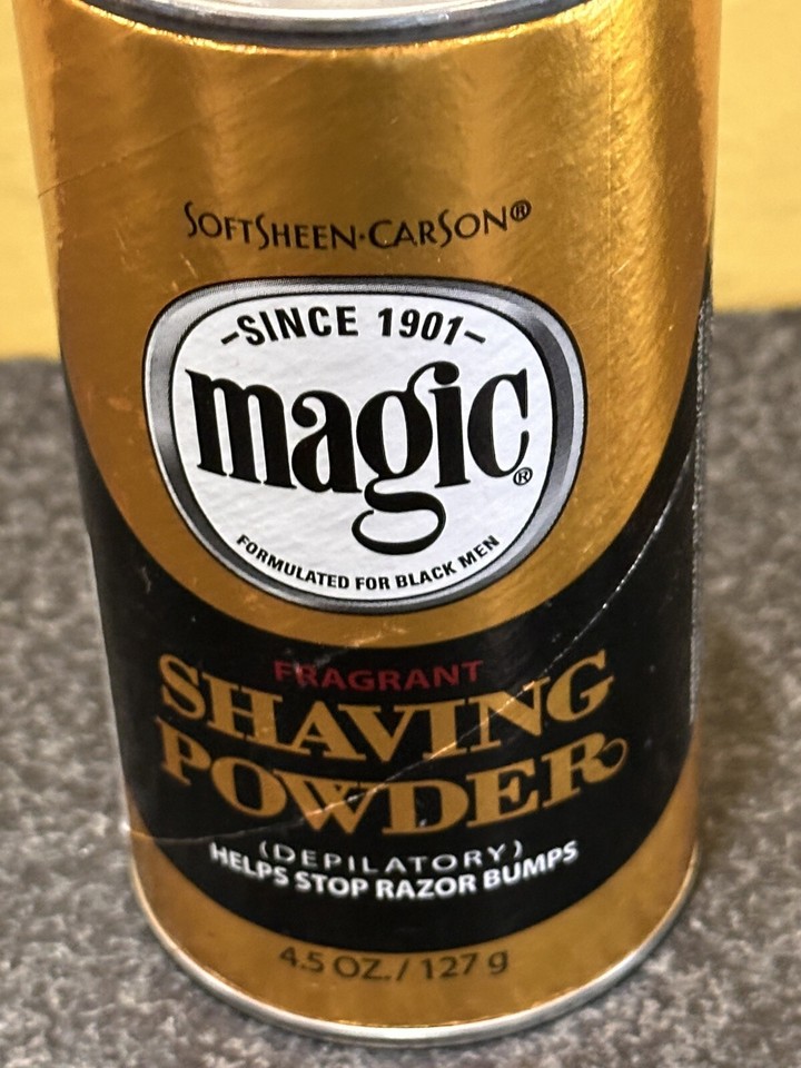 SoftSheen-Carson Magic Shaving Powder, Razorless Shaving, Lot of 4 Cans ...