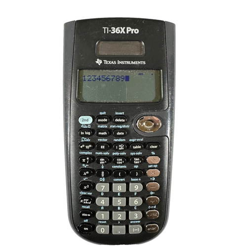 Texas Instruments TI-36X Pro Scientific Solar Calculator *No Cover ...