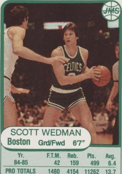 1985-86 JMS - Scott Wedman #17 for sale online | eBay