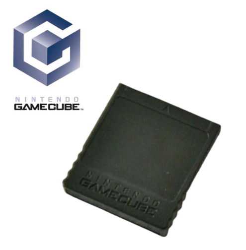 Official Nintendo GameCube Black Memory Card 251 59 Blocks (DOL-014 ...