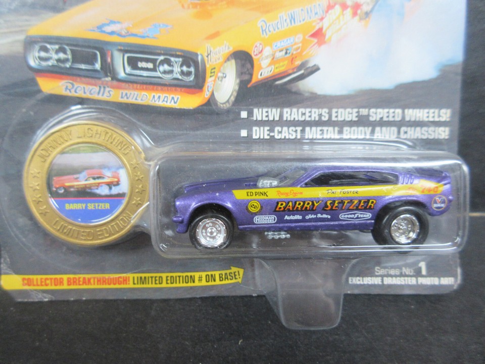 1996 Johnny Lightning Dragster Barry Setzer - 1/64th - Stock # 282 | eBay