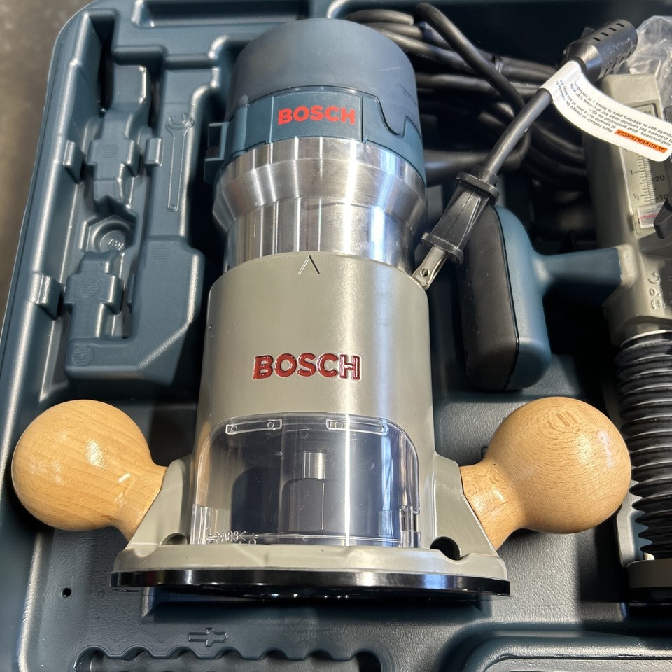 Bosch 1617EVSPK Plunge and Fixed-base Router Kit Open Box 1617 EVS ...