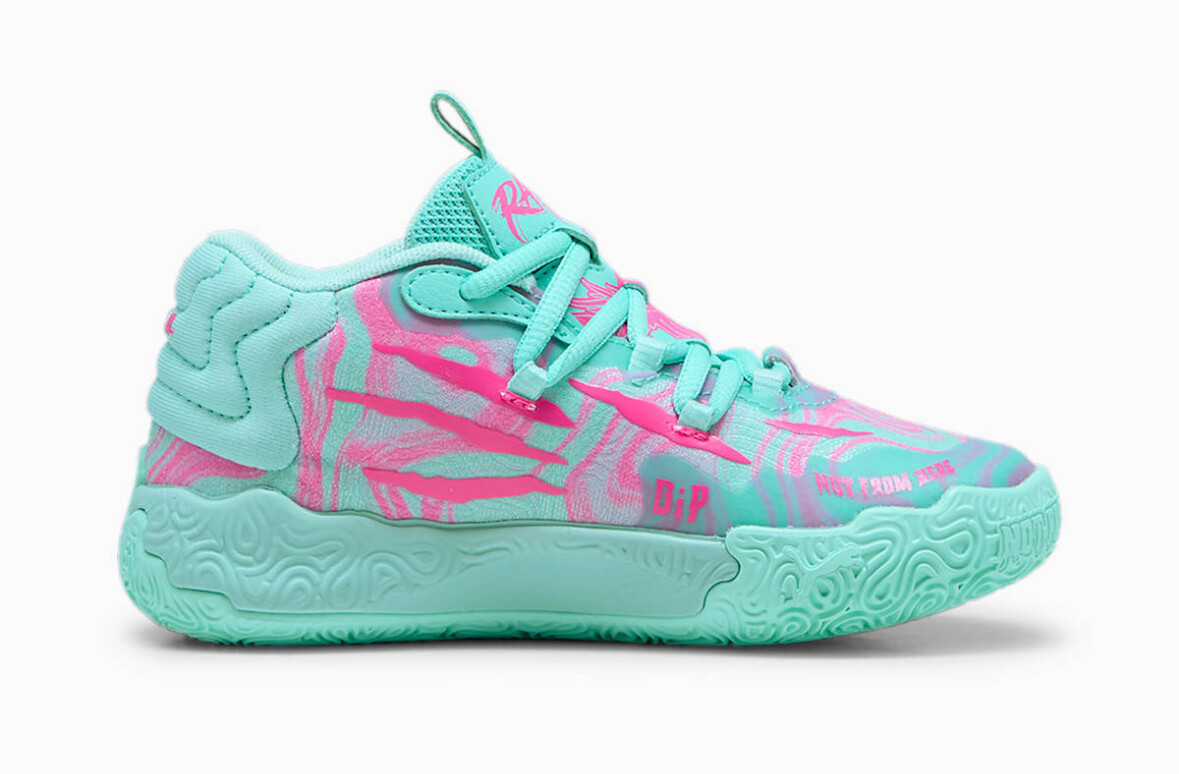 Puma x LAMELO BALL MB.03 Miami Kids Preschool and Toddler Basketball ...