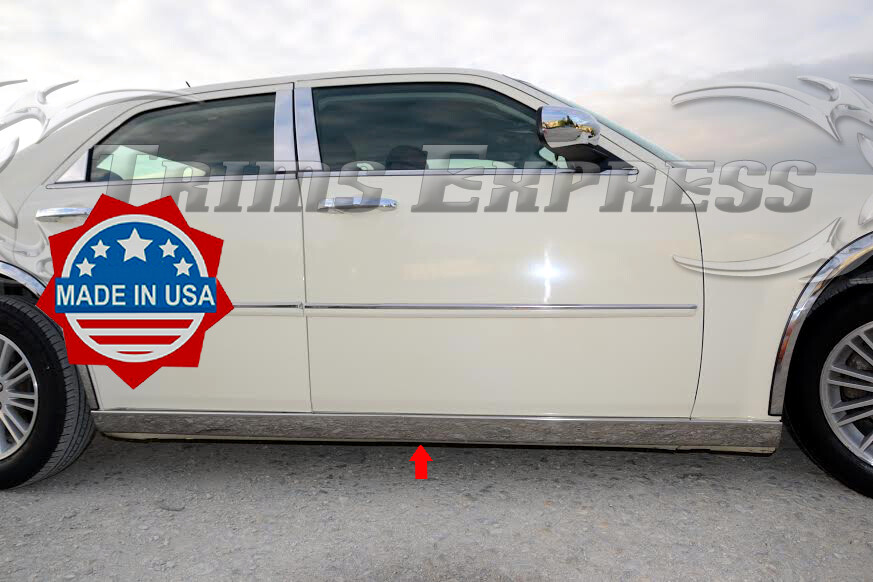 fit:2005-2010 Chrysler 300 300C Extreme Lower Rocker Panel Trim Cover ...