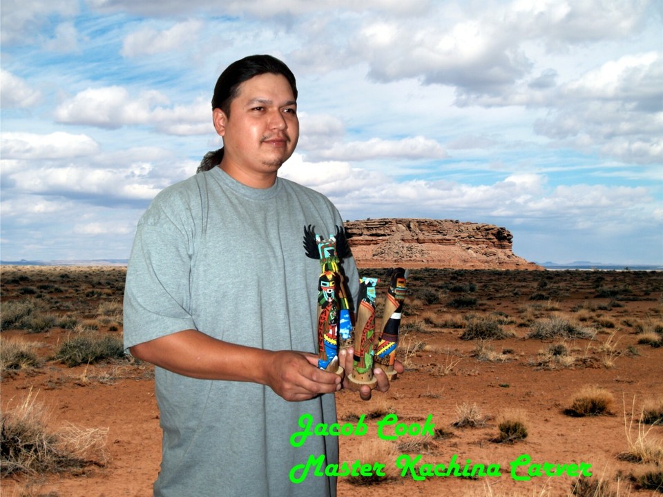 Hopi Kachina Doll - Hano Mana Kachina By Jacob Cook - Voluptuous! | eBay