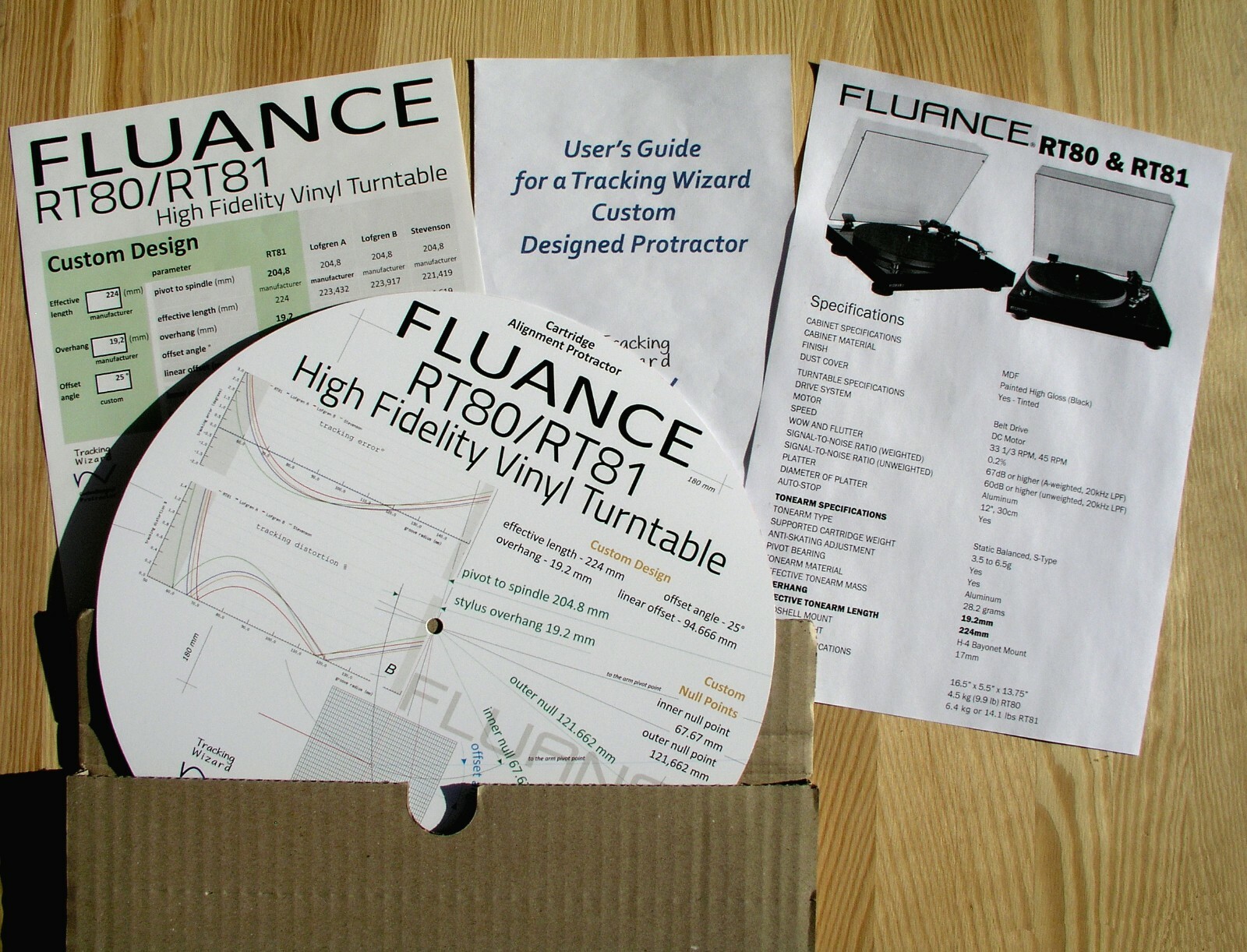 Fluance RT80 & RT81 Custom Designed Tonearm Cartridge Alignment ...