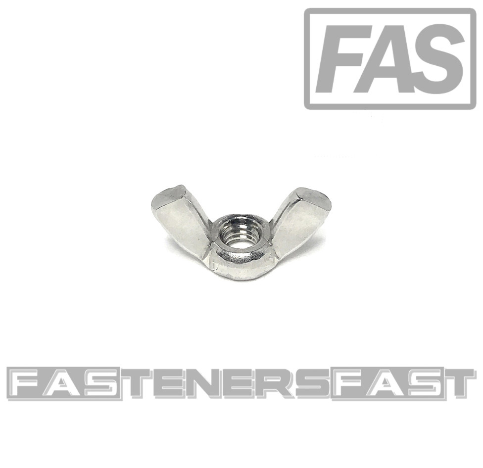 (20) M4-.70 Stainless Steel Wing Nuts DIN315 Metric American Form M4 ...