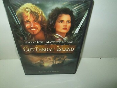 CUTTHROAT ISLAND 1995 dvd Pirates MATTHEW MODINE Geena Davis FRANK ...