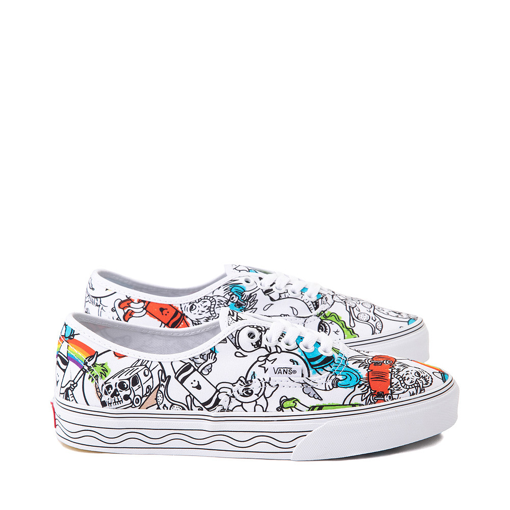 Drawings Of Vans Shoes