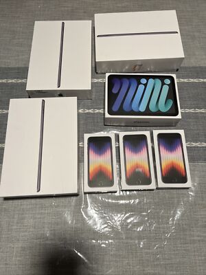 Lot Apple Ipad 9th Generation Empty Boxes Only iPhone SE IPAD MINI 6th ...