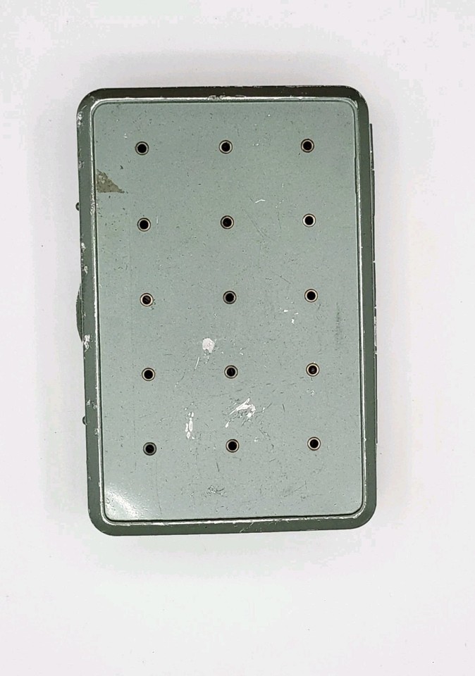 Vintage Metal FLY BOX Fly Tackle Box FULL With Assorted Flies | eBay