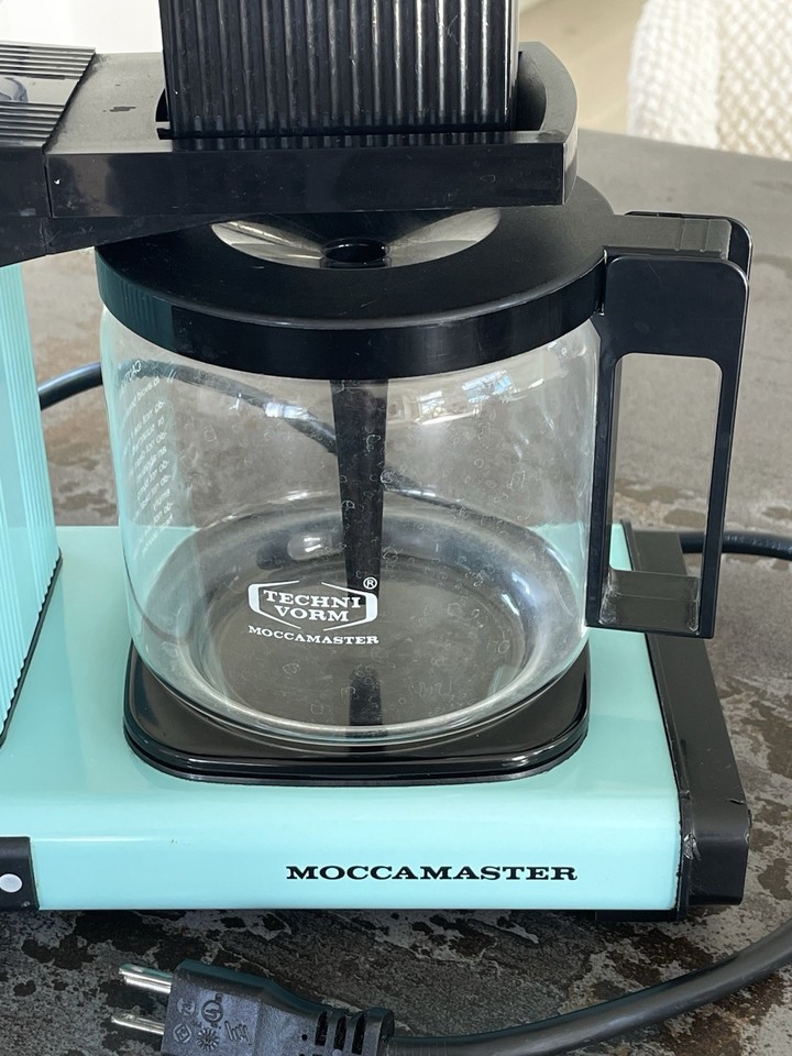 Moccamaster Select 10-Cup Coffee Maker Turquoise EUC KBG Auto Off | eBay
