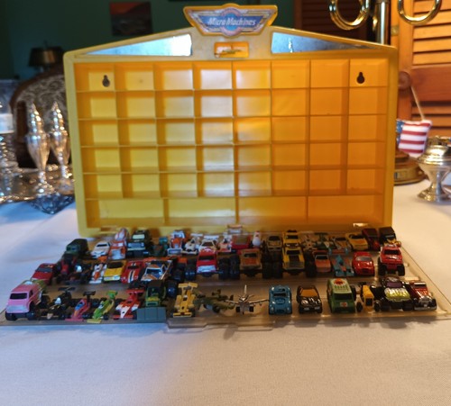 Micro Machines Original Scale Miniatures Lot 53 with Original Case gas ...